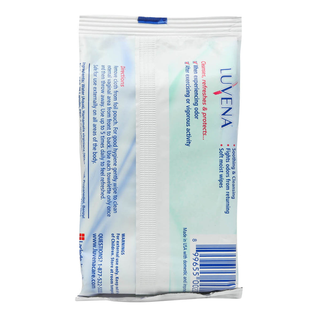 LUVENA Feminine Wipes (25 count pouch) – Luvena